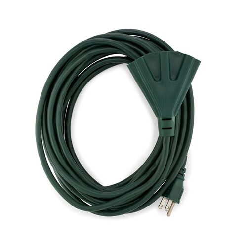 Green Multi Outlet Extension Cord - Wintergreen Corporation