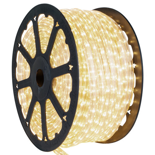 Clear Rope Light Square, 150 ft, 12 Volt, 3/8" x 3/8" - Wintergreen ...