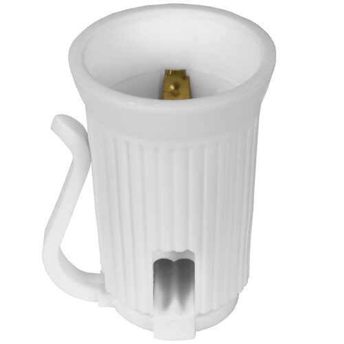 White C9 Socket, SPT2W - Wintergreen Corporation - Wintergreen Corporation