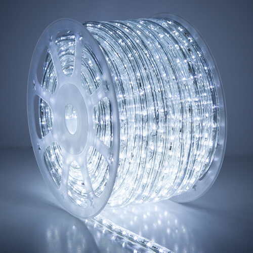 Cool White LED Rope Light, 150 ft - Wintergreen Corporation