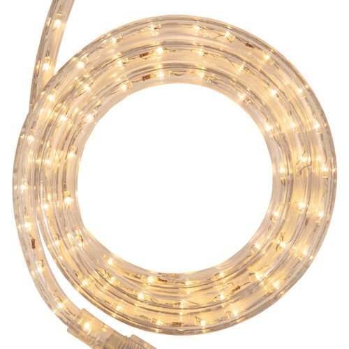 Warm White LED Rope Light, 18 ft - Wintergreen Corporation