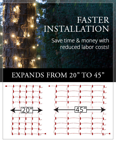 StretchNet Pro™ Net Lights - Wintergreen Corporation